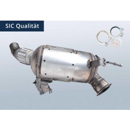 SIC Diesel Particulate Filter BMW 120d (E87) M47N2-204D4