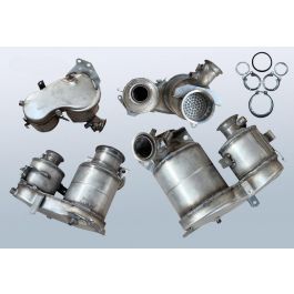 Diesel particulate filter with oxi cat AUDI A3 Sportback 2.0 TDi (8VA ...