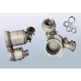 Diesel particulate filter with oxi cat VW Tiguan Allspace 2.0 TDi (BW2 ...