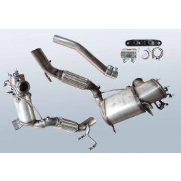 Diesel particulate filter VW Jetta III 2.0 TDi (1K2) CEGA