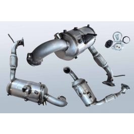 Diesel particulate filter FORD Transit Courier 1.5 TDCI (C4A) XUCC XUCD ...