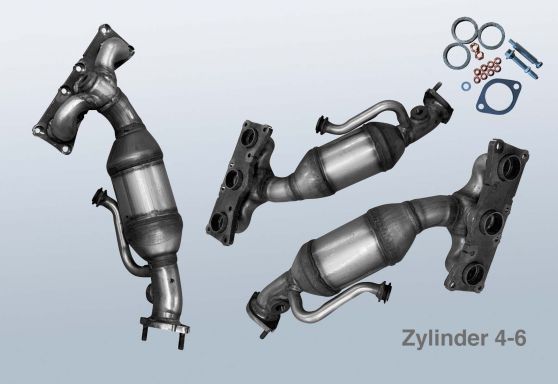 Catalytic Converter BMW 325i E90N Cyl.4 6 N53B30A