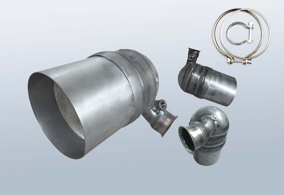 Diesel Particulate Filter PEUGEOT 3008 1.6 HDI 9HZ DV6TED4