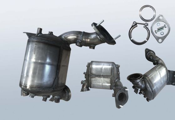 Diesel Particulate Filter JEEP Compass 2.0 CRD 4x4 (MK49) ECE