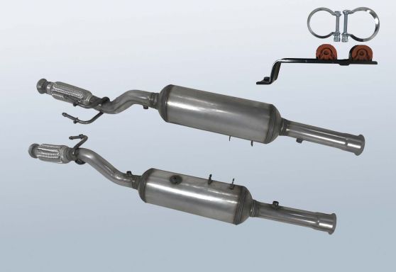 Diesel Particulate Filter CITROEN Dispatch 2.0 HDI (VF7) RHH DW10CTED4