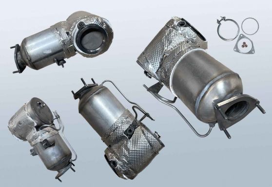 Diesel particulate filter VOLVO V60 I 2.0 D2 (155) D4204T20 D4204T8