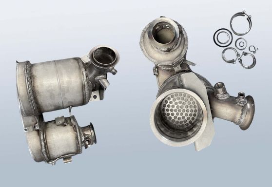 Diesel particulate filter with oxi cat SKODA Octavia III Combi 2.0 TDi ...