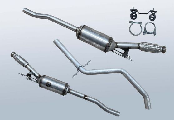 Diesel particulate filter PEUGEOT 407 2.0 HDi (6D_) RHF (DW10BTED4)