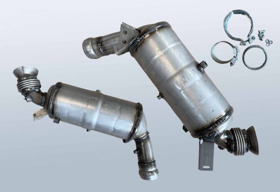 Diesel particulate filter with oxi cat MERCEDES BENZ E300 Hybrid ...