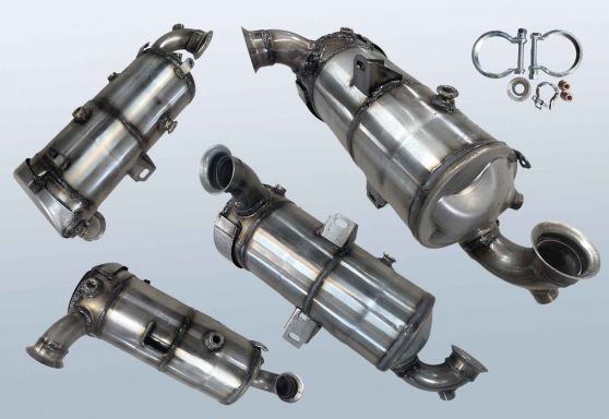 Diesel particulate filter with oxi cat TOYOTA Proace City Verso 1.5 D ...